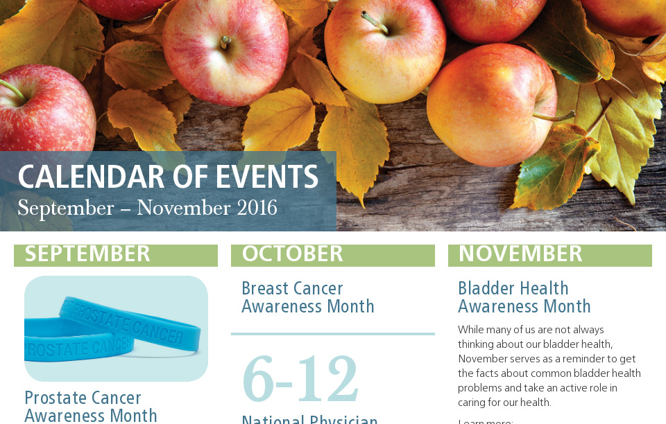 Calendar - Fall2016
