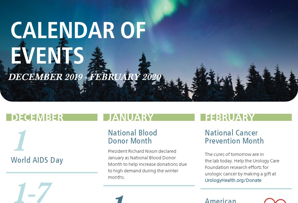 UrologyHealth extra, Extra! - Winter 2019-2020